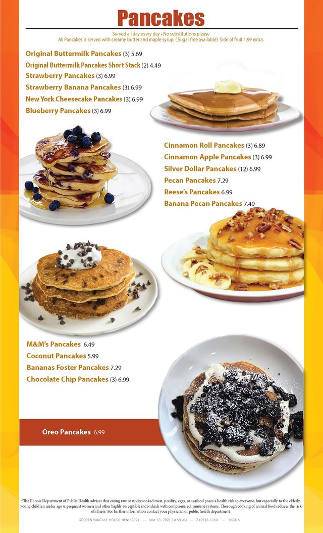 The Golden Pancakes House